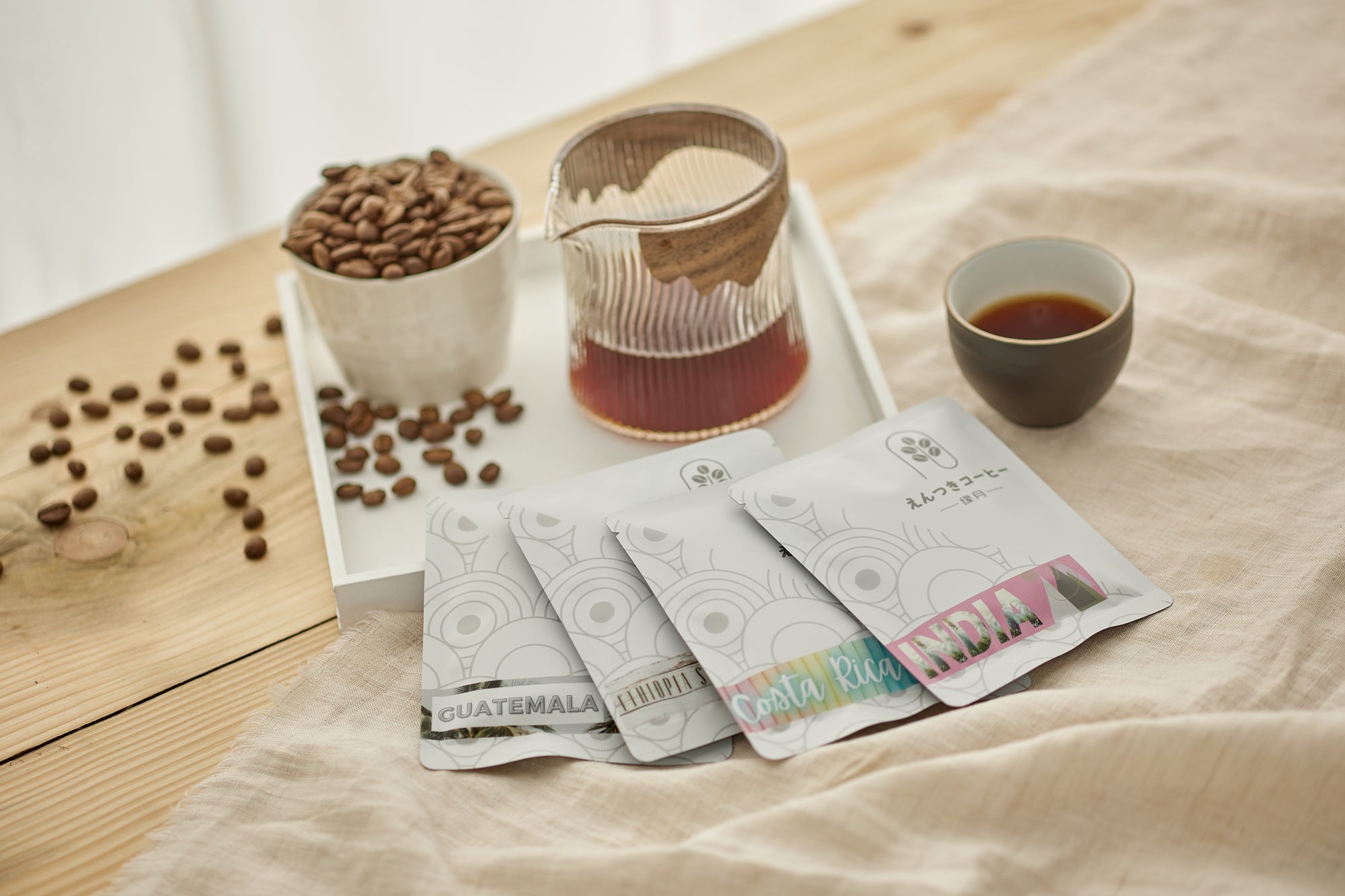 緣月咖啡 Entsuki Coffee 咖啡品鑑 掛耳包 咖啡豆 Coffee Beans 拉花 手沖 興趣班 SCA國際課程