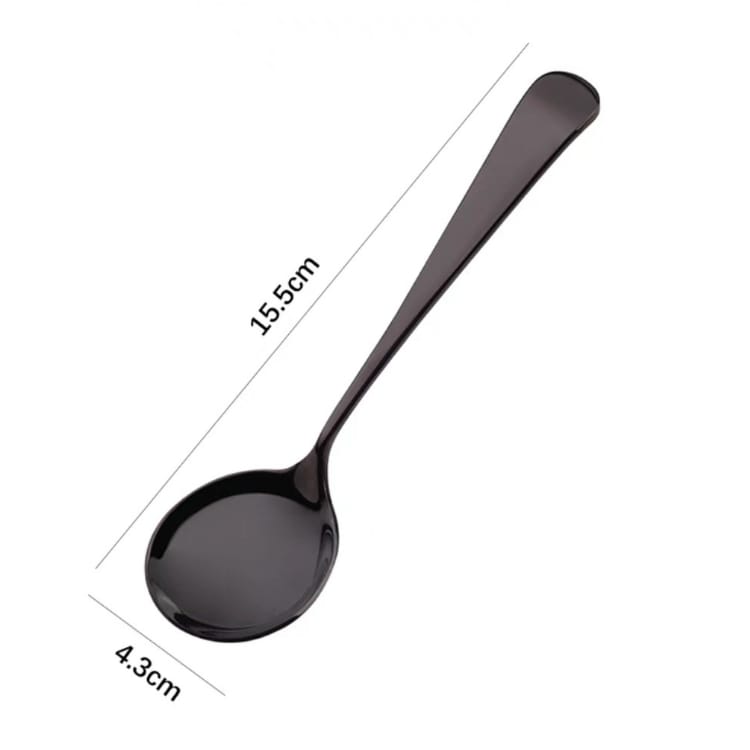 SCA CUPPING SPOON Black SCA coffee cupping spoon black – 緣月咖啡