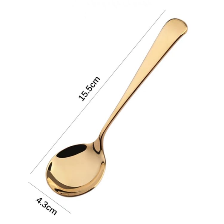SCA CUPPING SPOON Gold SCA 咖啡杯測匙金色 – 緣月咖啡